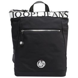 JOOP! Jeans Rucksack 'Lietissimo Elva' Damen Gr&ouml;&szlig;e One Size schwarz / wei&szlig;