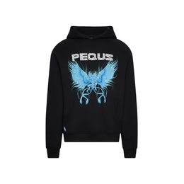 PEQUS Sweatshirt 'Blue' Herren Gr&ouml;&szlig;e S schwarz
