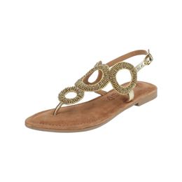 Lazamani Sandalen Damen Gr&ouml;&szlig;e 41 gold