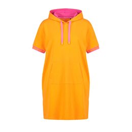 Lauras&oslash;n Kleid Damen Gr&ouml;&szlig;e 44/46 orange / rosa Winterkleid