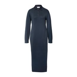 comma, COMMA Kleid Damen Gr&ouml;&szlig;e 44 dunkelblau Winterkleid