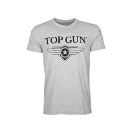 Top Gun Shirt 'Cloudy' Herren Gr&ouml;&szlig;e L grau