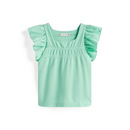 Tommy Hilfiger Top M&auml;dchen Gr&ouml;&szlig;e 104 gr&uuml;n