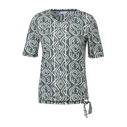 Cecil T-Shirt Damen Gr&ouml;&szlig;e XS tanne / wei&szlig;