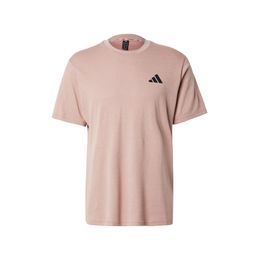 adidas Performance Funktionsshirt 'Train Essentials Feelready Novelty' Herren Gr&ouml;&szlig;e XS altrosa / schwarz