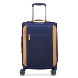 Delsey Paris Trolley 'Montmartre 3 ' Herren Gr&ouml;&szlig;e One Size dunkelblau / braun