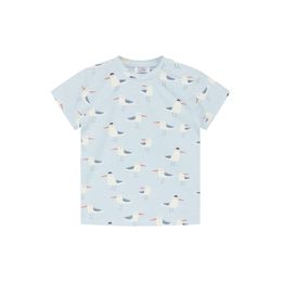 HUST & CLAIRE Hust & Claire T-Shirt 'Arthur' Jungen Gr&ouml;&szlig;e 128 hellblau / rot / wei&szlig;