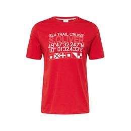 s.Oliver T-Shirt Herren Gr&ouml;&szlig;e XXL rot / wei&szlig;