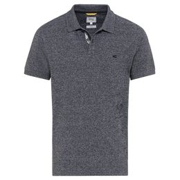 Camel Active Kurzarm Poloshirt aus nachhaltigem Baumwollmix Herren Gr&ouml;&szlig;e XXXL dunkelgrau