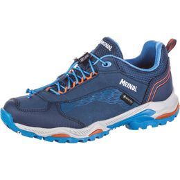 Meindl Outdoorschuh 'Wisper' Jungen Gr&ouml;&szlig;e 35 dunkelblau / orange