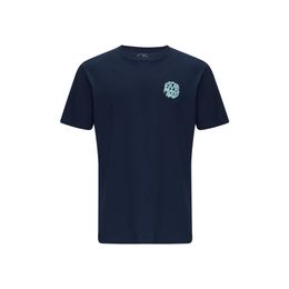 QS T-Shirt Herren Gr&ouml;&szlig;e M navy / hellgr&uuml;n