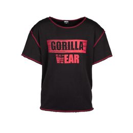 Gorilla Wear Funktionsshirt 'Wallace' Herren Gr&ouml;&szlig;e XXL/XXXL rot / schwarz