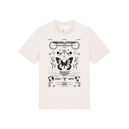 Watapparel T-Shirt 'Revolution' Damen Gr&ouml;&szlig;e L schwarz / wei&szlig;