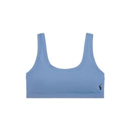 Polo Ralph Lauren Bralette ' Club Cotton ' Damen Gr&ouml;&szlig;e 100 hellblau