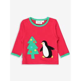 Toby tiger Shirt 'Weihnachts' Jungen Gr&ouml;&szlig;e 86 rot
