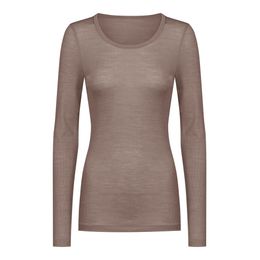 Mey Schlafshirt Damen Gr&ouml;&szlig;e L/XL braun