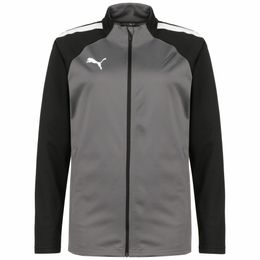 Puma Sportjacke 'Team Liga' Herren Gr&ouml;&szlig;e XXL dunkelgrau / schwarz / wei&szlig;