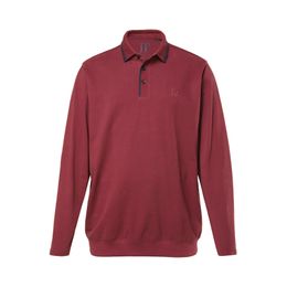 JP1880 Poloshirt Herren Gr&ouml;&szlig;e 5XL burgunder
