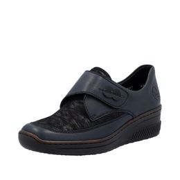 Rieker Schn&uuml;rschuh Damen Gr&ouml;&szlig;e 37 marine / schwarz