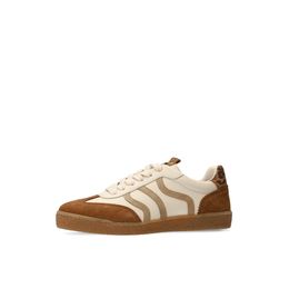 Manfield Sneaker 'Flache' Damen Gr&ouml;&szlig;e 37 beige / braun