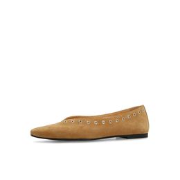 Manfield Slipper Damen Gr&ouml;&szlig;e 39 cognac