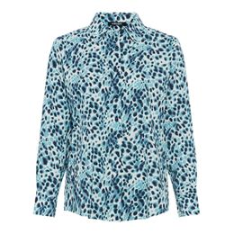 Olsen Bluse Damen Gr&ouml;&szlig;e M blau / hellblau / wei&szlig;