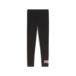 Puma Leggings M&auml;dchen Gr&ouml;&szlig;e 140 rosa / schwarz / wei&szlig;
