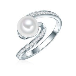 Valero Pearls Ring Damen Gr&ouml;&szlig;e 58 silber