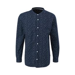 QS Hemd Herren Gr&ouml;&szlig;e XL navy / wei&szlig;