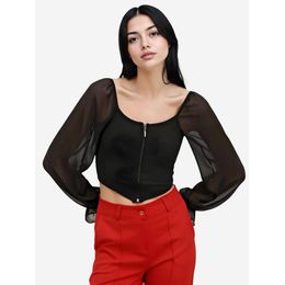 Bigdart Bluse Damen Gr&ouml;&szlig;e L schwarz