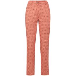 GOLDNER Hose Damen Gr&ouml;&szlig;e 23 gr&uuml;n / orange / wei&szlig;