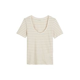 Marc O'Polo Marc O'polo T-Shirt Damen Gr&ouml;&szlig;e XXS hellbeige / beigemeliert