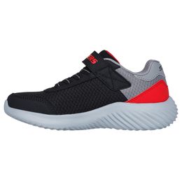 Skechers Kids Sneaker Jungen Gr&ouml;&szlig;e 29 grau / rot / schwarz