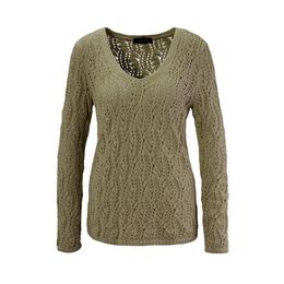 Aniston Casual Pullover Damen Gr&ouml;&szlig;e XS oliv