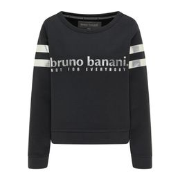 Bruno Banani Sweatshirt 'Griffin' Damen Gr&ouml;&szlig;e M schwarz / silber