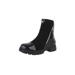 Ital-Design Stiefelette Damen Gr&ouml;&szlig;e 39 schwarz Winterschuhe
