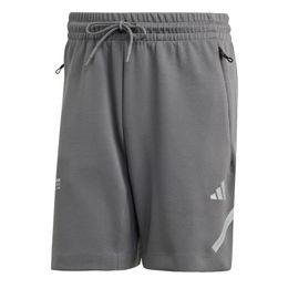 adidas Performance Sportshorts 'Mercedes-AMG Petronas F1 Team' Herren Gr&ouml;&szlig;e XS dunkelgrau / silber