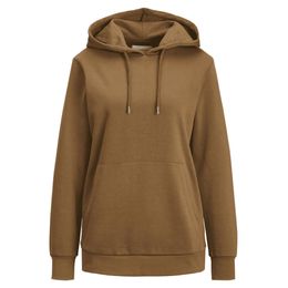 Teeshoppen Hoodie Damen Gr&ouml;&szlig;e S braun