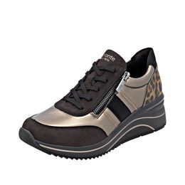 Remonte Sneaker Damen Gr&ouml;&szlig;e 44 braun / dunkelbraun / bronze / schwarz