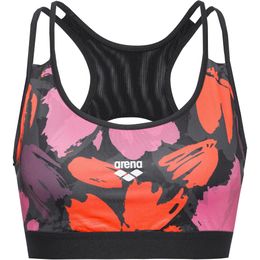 arena Sport-BH Damen Gr&ouml;&szlig;e L lila / orange / hellpink / schwarz