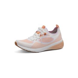 Tamaris Sneaker Damen Gr&ouml;&szlig;e 37 flieder / orange / wei&szlig;