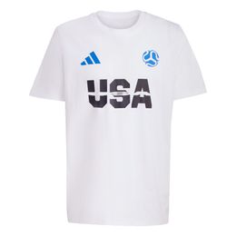 adidas Performance Funktionsshirt 'USA' Herren Gr&ouml;&szlig;e XXL blau / schwarz / wei&szlig;