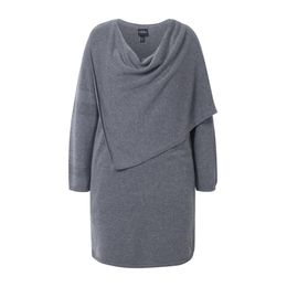Ulla Popken Strickkleid Damen Gr&ouml;&szlig;e XXXL/4XL graumeliert