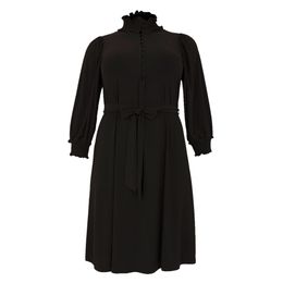 Yoek Kleid Damen Gr&ouml;&szlig;e 56/58 schwarz Winterkleid