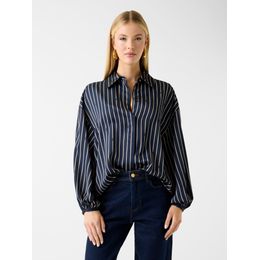 Marciano Los Angeles Bluse Damen Gr&ouml;&szlig;e XXXS blau / wei&szlig;