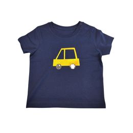 Meladi Shirt 'Gelbes Auto' M&auml;dchen Gr&ouml;&szlig;e 86/92 navy