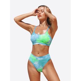 Cupshe Bikini Damen Gr&ouml;&szlig;e XS blau