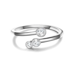 Glanzst&uuml;cke M&uuml;nchen Glanzst&uuml;cke M&uuml;nchen Ring Damen Gr&ouml;&szlig;e 60 silber / transparent