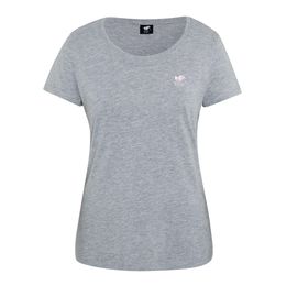 POLO SYLT T-Shirt Damen Gr&ouml;&szlig;e XXL grau / wei&szlig;
