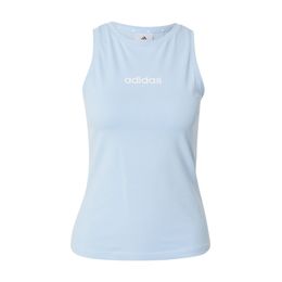 adidas Sportswear Sporttop 'Essentials' Damen Gr&ouml;&szlig;e XXXL/4XL pastellblau / wei&szlig;